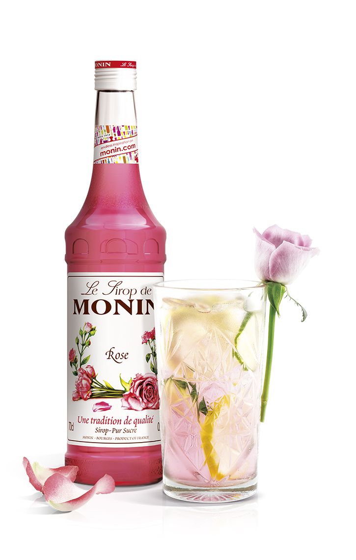 MONIN玫瑰風味糖漿 MONIN Rose Syrup